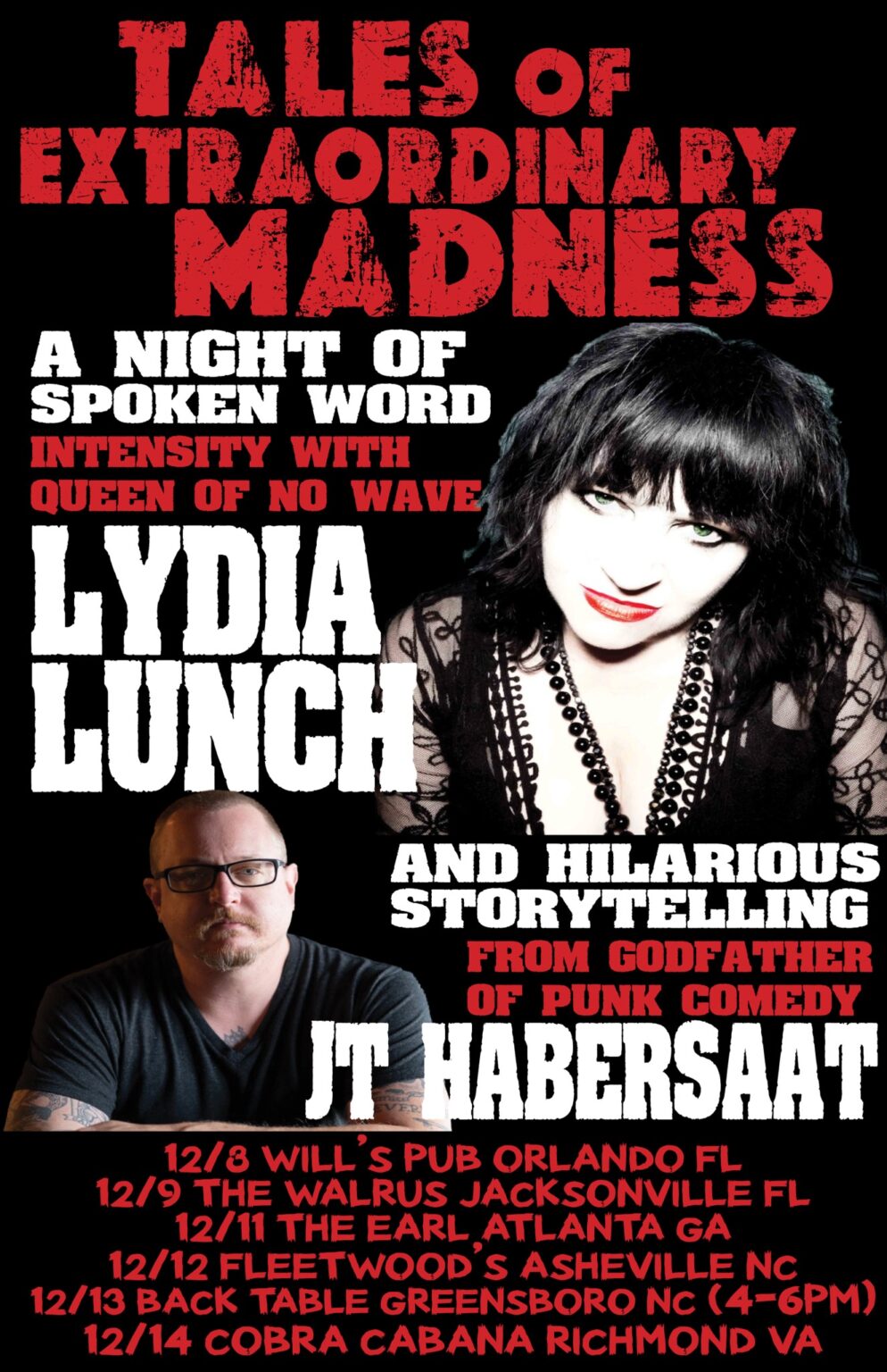 Lydia Lunch: A Force of Nature – Bungalower