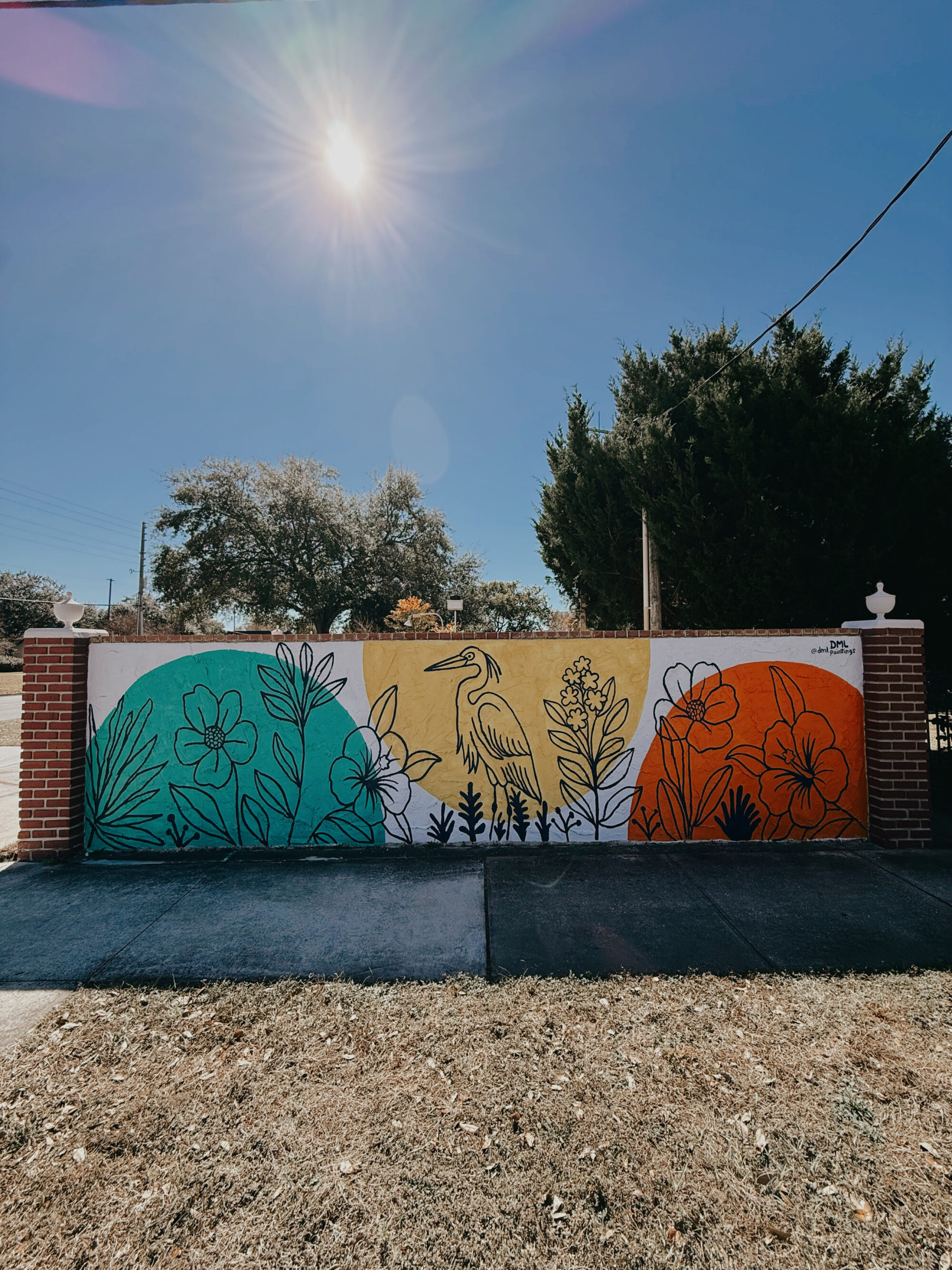 New Mural Brings Color to Curry Ford West at Peel Street – Bungalower