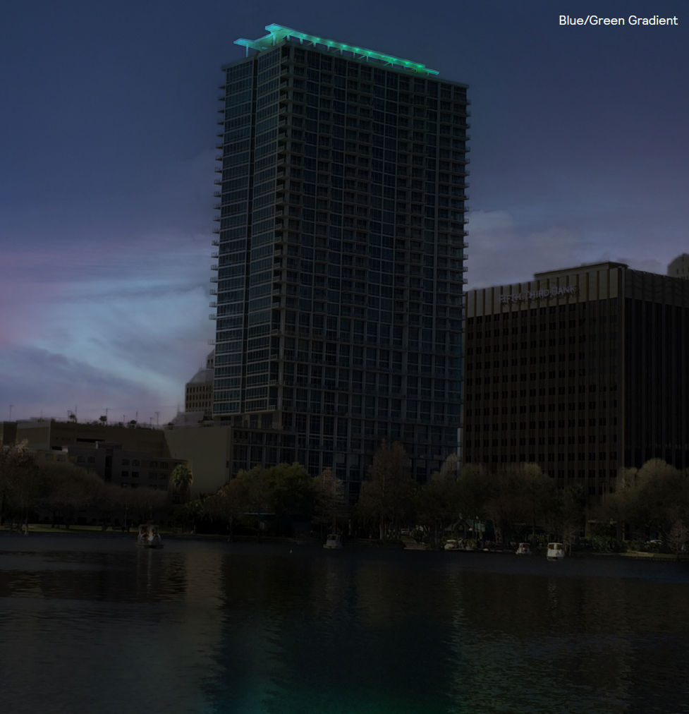Color-Changing Lights Coming to The Vue – Bungalower
